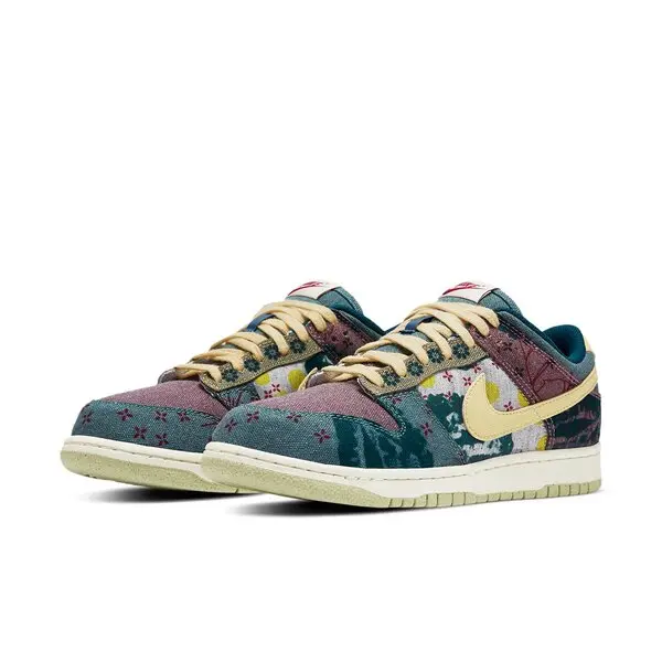 Nike Dunk Low "community Garden" Sneakers