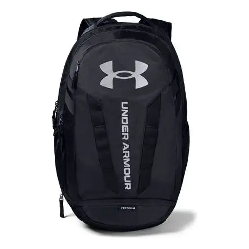 Under Armour Hustle 5.0 Backpack - Black/silver