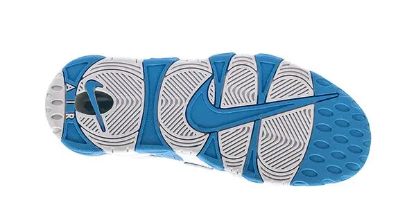 Nike More Uptempo Sneakers - Blue/white