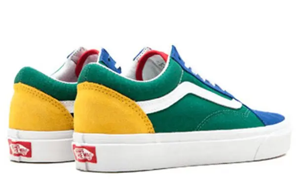 VANS Old Skool Yacht Club Sneakers - Red/green/blue