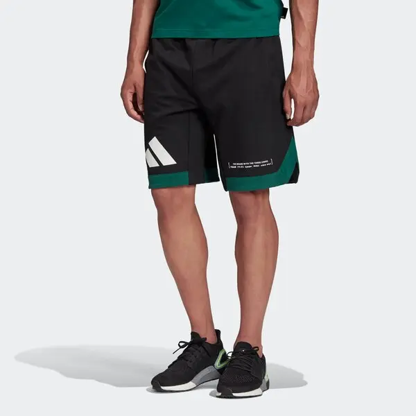 Adidas The Brand With The Three Stripes" Training Shorts