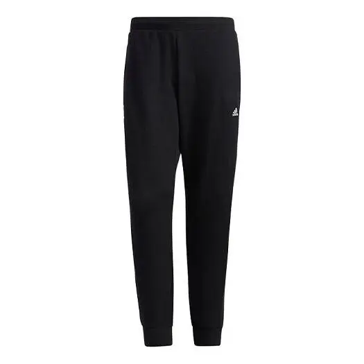Adidas Wj Pnt Pnt Swt Series Casual Sports Bundle Feet Long Pants - Black