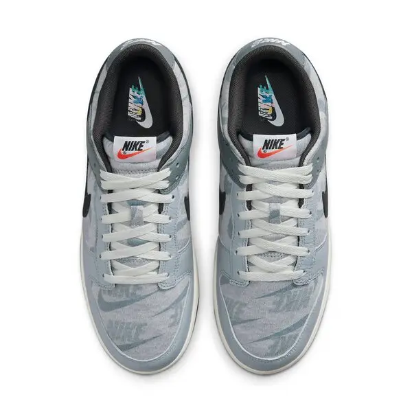 Nike Dunk Low "copy Paste" Sneakers - Gray/gray/gray