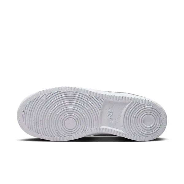 Nike Court Vision Low Next Nature Sneakers - White/white/metallic Silver
