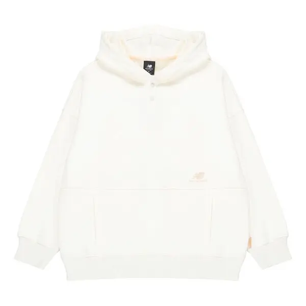 NEW BALANCE Classic Lifestyle Hoodie - White