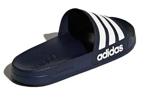 Adidas Adilette Slides - Blue/white
