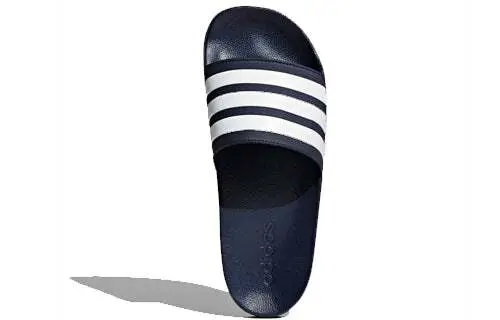 Adidas Adilette Slides - Blue/white