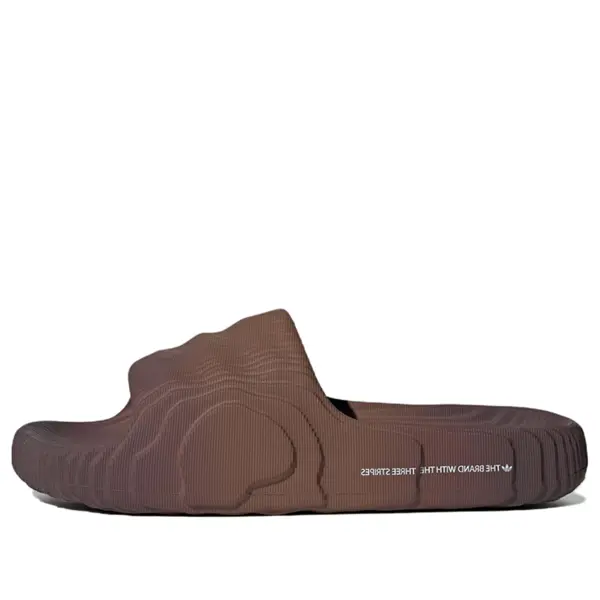 Adidas Originals Adilette 22 Slides - Preloved Brown/shadow Brown/core Black