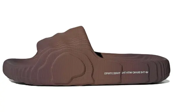 Adidas Originals Adilette 22 Slides - Preloved Brown/shadow Brown/core Black