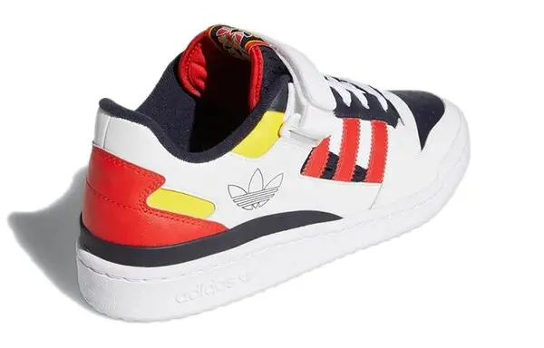 Adidas Forum Low Sneakers - White/blue/red