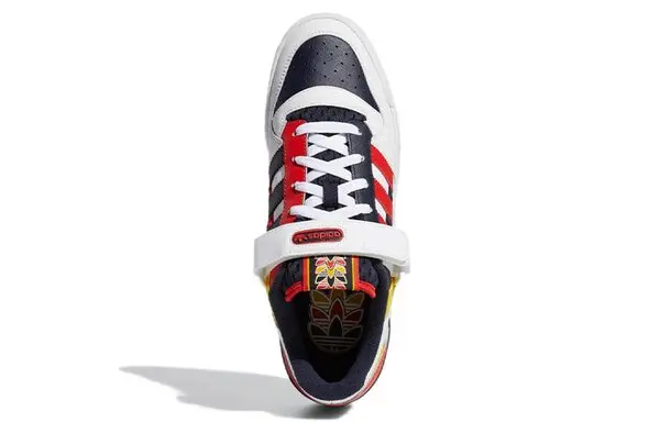 Adidas Forum Low Sneakers - White/blue/red