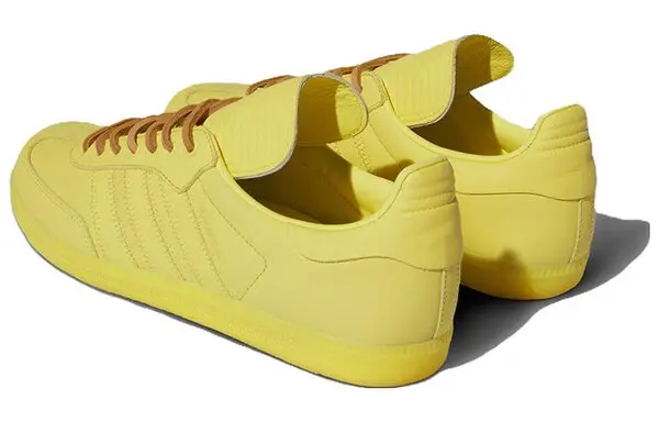 Adidas X Pharrell Humanrace Samba Sneakers - Yellow/brown