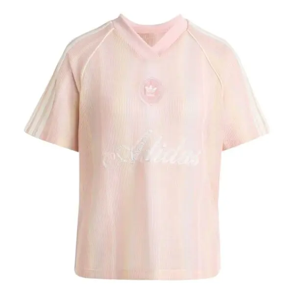 Adidas Summer Glow Knitted Top - Sandy Pink