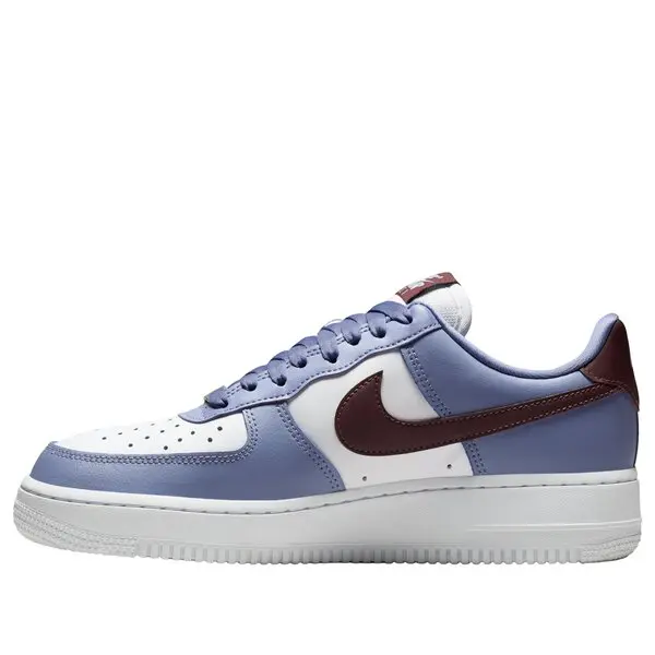 Nike Force 1 Low Athletic Sneakers - Diffused Blue