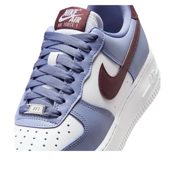 Nike Force 1 Low Athletic Sneakers - Diffused Blue