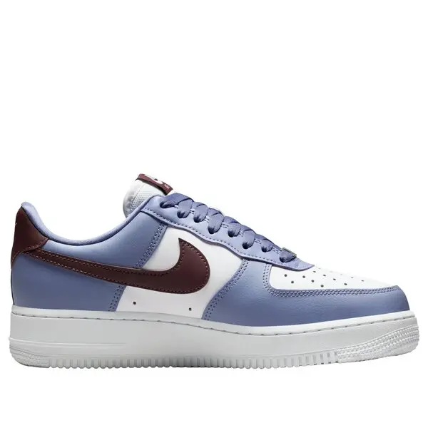 Nike Force 1 Low Athletic Sneakers - Diffused Blue