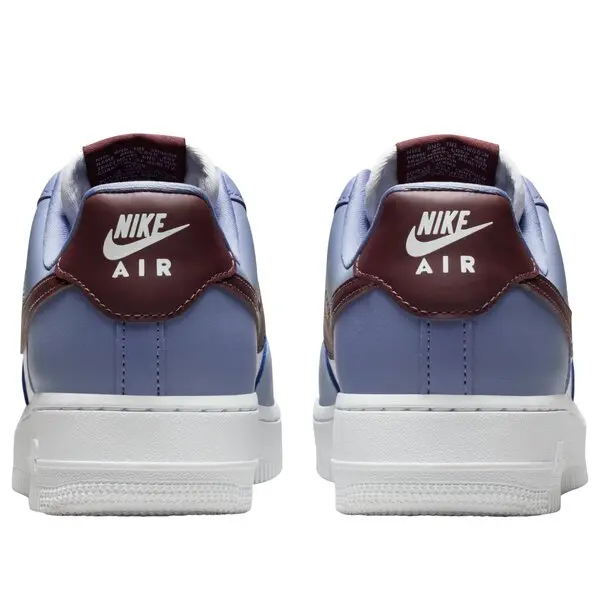 Nike Force 1 Low Athletic Sneakers - Diffused Blue