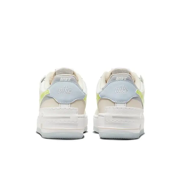 Nike Force 1 Low Shadow Sneakers - White/green/grey