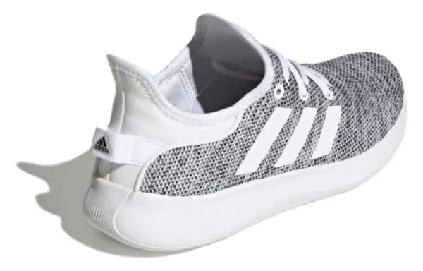 Adidas Cloudfoam Pure Heather White Sneakers