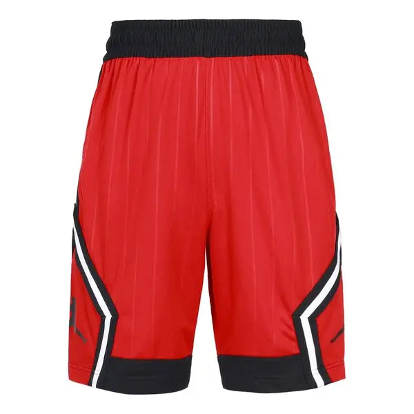 JORDAN Jumpman Diamond Basketball Shorts - Red