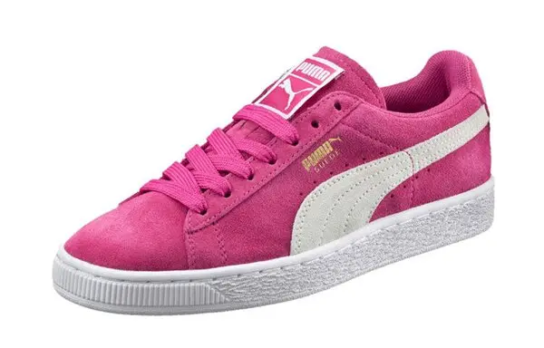 PUMA Suede Low Top Sneakers - Pink