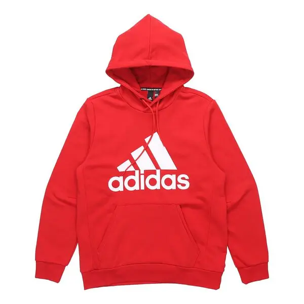 Adidas Logo Printing Hooded Pullover