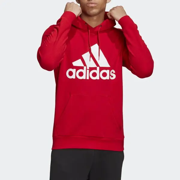 Adidas Logo Printing Hooded Pullover