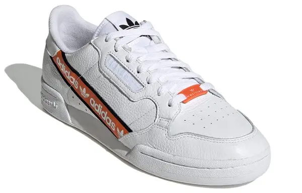 Adidas Continental 80 "wordmark Side Stripe" Sneakers - White