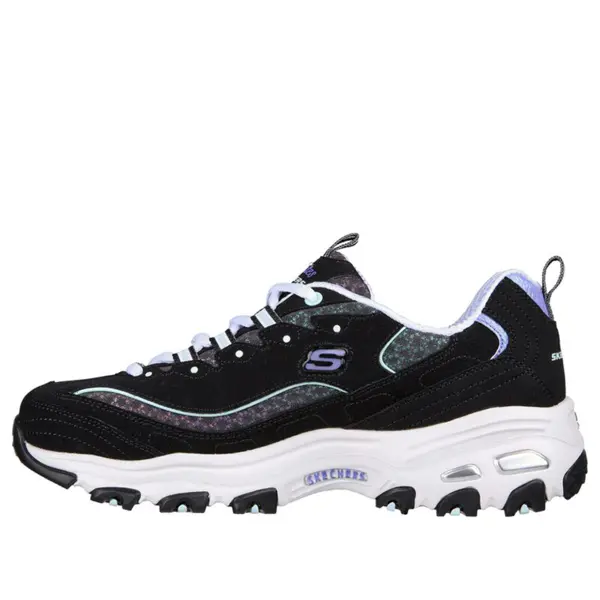 Sketchers D'lites Glowing Path Sneakers - Black