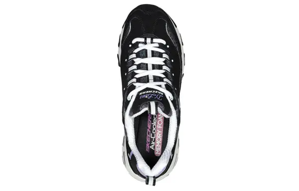 Sketchers D'lites Glowing Path Sneakers - Black