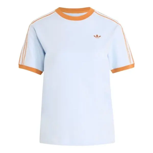 Adidas Three Stripes T-shirt - Crystal Sky