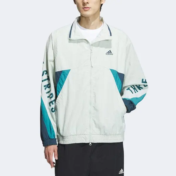 Adidas Word Woven Jacket - White/blue