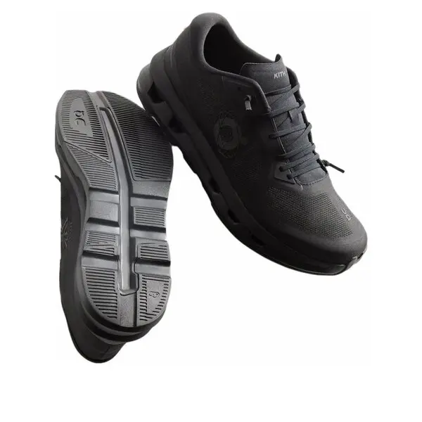 On X Kith Cloudzone Sneakers - Black