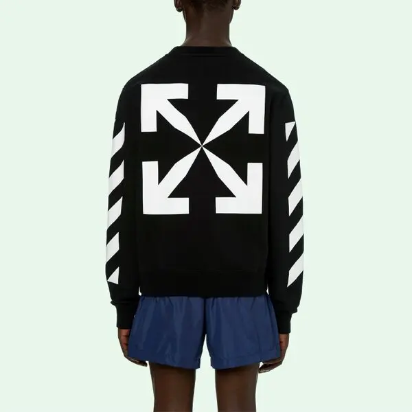 Off-White Mona Lisa Graphic Crewneck Sweatshirt