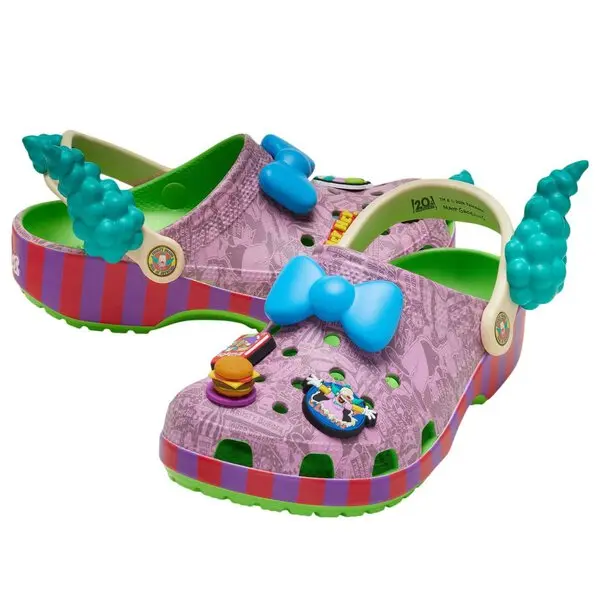 CROCS X The Simpsons Classic Clog "krusty The Clown