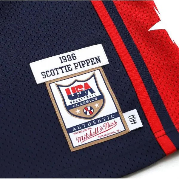 Mitchell & Ness Team Usa 1996-97 Scottie Pippen #8 Basketball Jersey - Navy