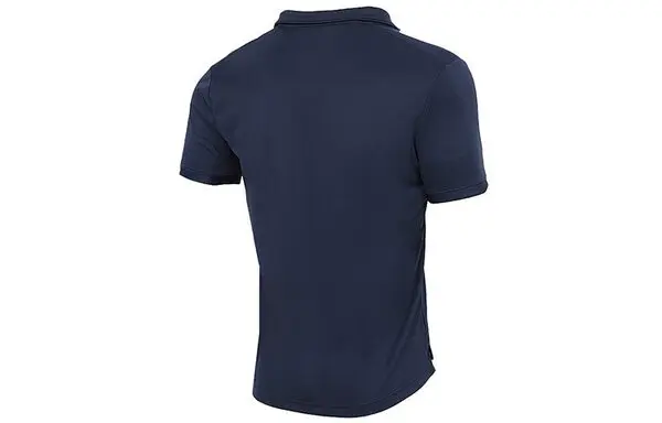 Nike Court Dri-fit Victory Casual Sports Tennis Lapel Short Sleeve Polo Shirt Blue - Navy