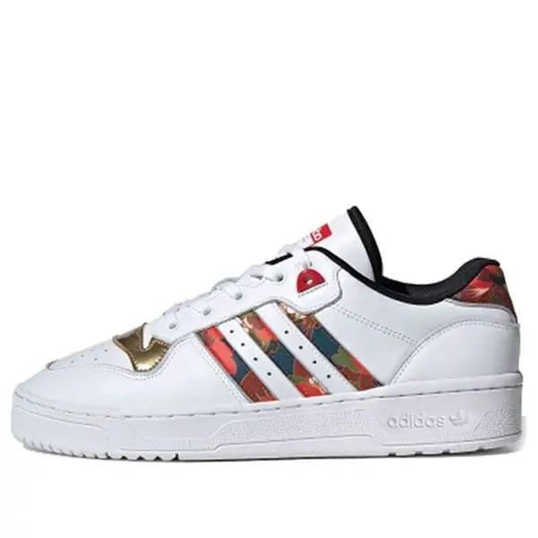 Adidas Rivalry Low Sneakers - Black/gold/red