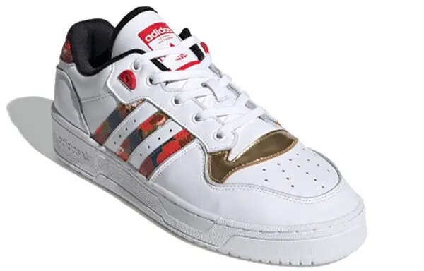 Adidas Rivalry Low Sneakers - Black/gold/red