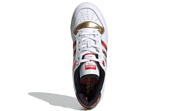 Adidas Rivalry Low Sneakers - Black/gold/red