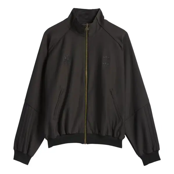 Adidas X Willy Chavarria Twill Relaxed Track Jacket - Black