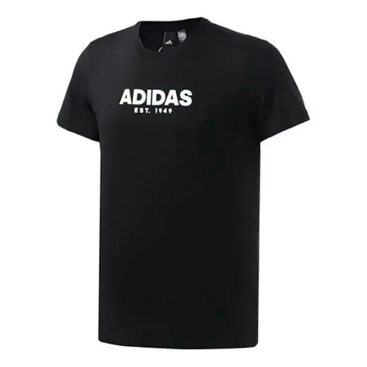 Adidas Gfx T 2 Sports Stylish Round Neck Short Sleeve - Black