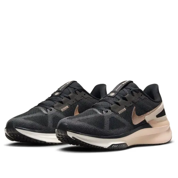 Nike Zoom Structure 25 Sneakers - Black/crimson Tint/anthracite