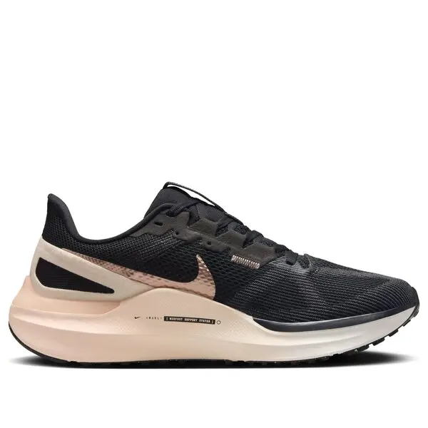 Nike Zoom Structure 25 Sneakers - Black/crimson Tint/anthracite