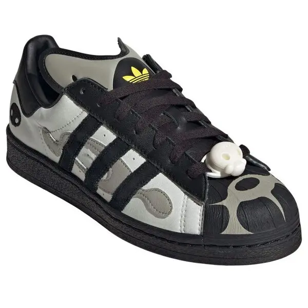 Adidas X Offgod:tate Superstar 82 Sneakers - Black/grey