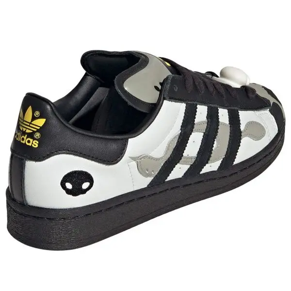 Adidas X Offgod:tate Superstar 82 Sneakers - Black/grey