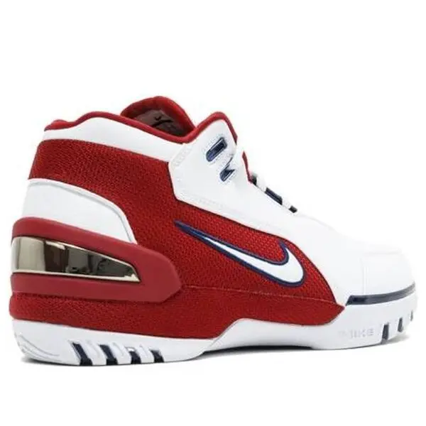 Nike Zoom Generation Retro 'first Game' Sneakers - White/red