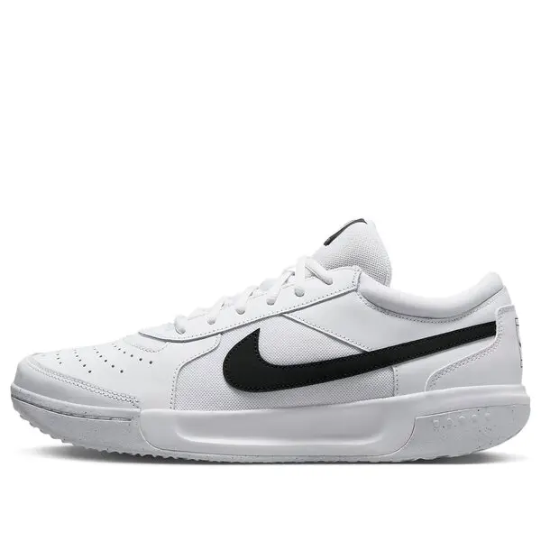 Nike Court Zoom Lite 3 Lace-up Sneakers - White/black