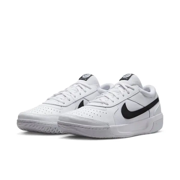 Nike Court Zoom Lite 3 Lace-up Sneakers - White/black