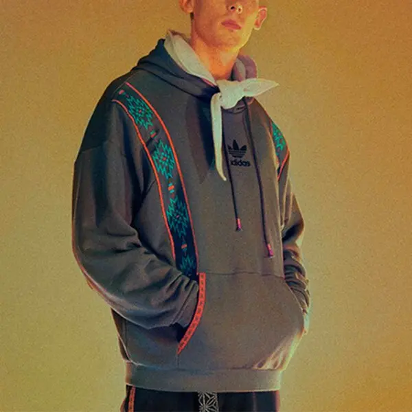Adidas Originals Fp Print Sports Pullover